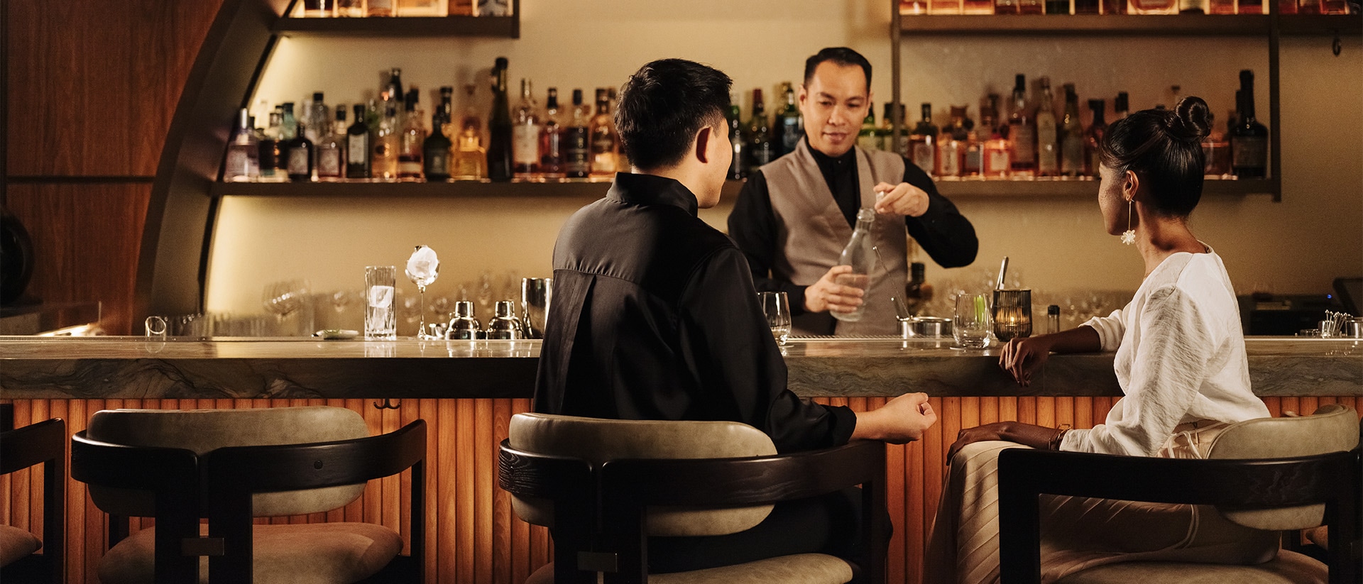 마리나 베이 샌즈 아트 패스의 설치 작품